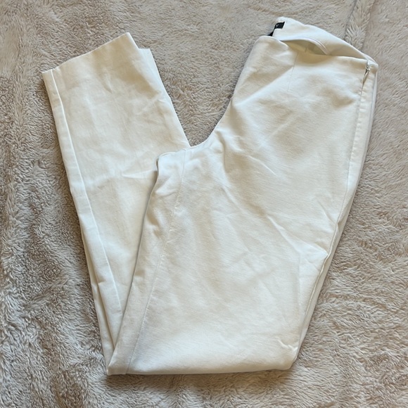 Theory | Pants & Jumpsuits | Theory Side Zipper Off White Pant | Poshmark